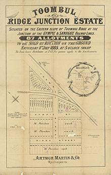 Poster Estate Map - Toombul Ridge Junction Estate, Northgate 1885 ...
