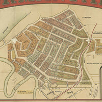 Poster Estate Map - Norman Park 1887 – Library Shop